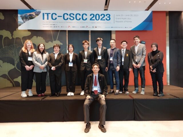อาจารย์และนักศึกษาสาขาวิชาสถิติ รับรางวัล Best paper award ในงาน ITC-CSCC2022 ประเทศเกาหลีใต้ ...