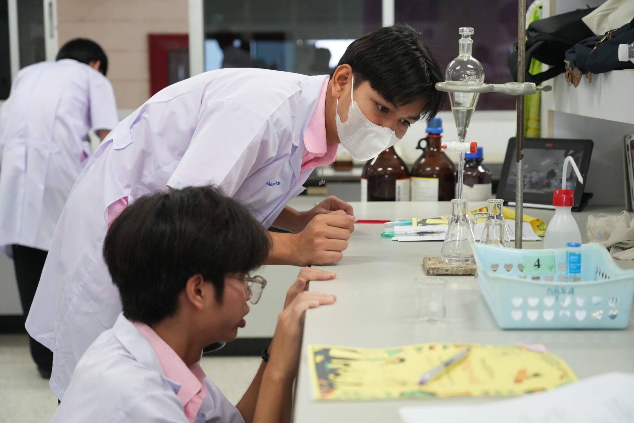โครงการเสริมความรู้และทักษะทางวิทยาศาสตร์และเทคโนโลยี (LAB โรงเรียน) - SCi KKU